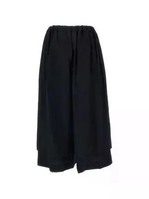 Comme Des Garçons Layered-hem Trousers