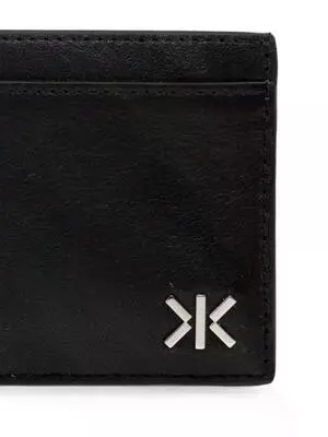 Kenzo Logo-plaque Leather Card Holder