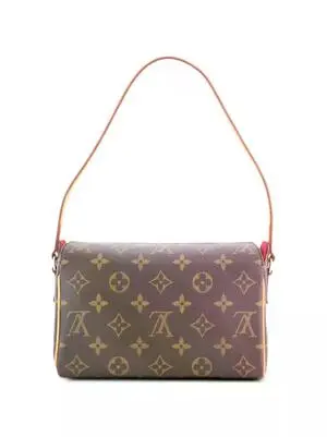 LOUIS VUITTON Recital Handbag Monogram Canvas Shoulder Bag
