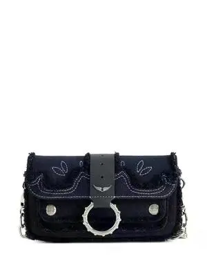 Zadig&Voltaire Kate Denim Wallet Bag - Blue