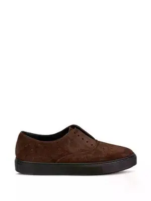 Fratelli Rossetti Hobo Sport Perforated Suede Sneakers