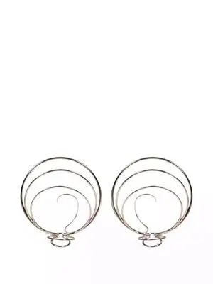 PANCONESI Multi-hoop Sculptural Earrings