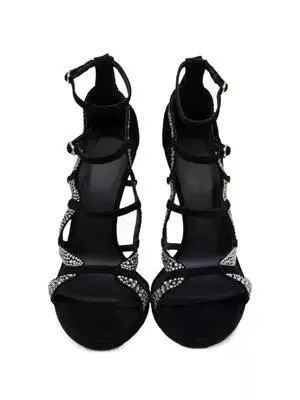 Versace Crystal-embellished Gladiator Sandals