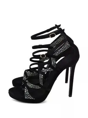 Versace Crystal-embellished Gladiator Sandals