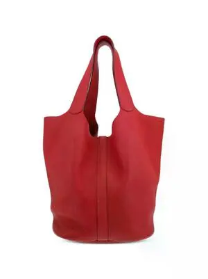 Hermès 2012 31 Picotin Lock Tote Bag - Red