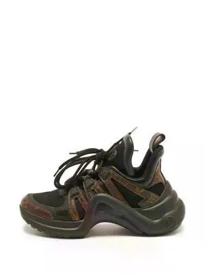 LOUIS VUITTON Archlight Monogram Canvas Sneakers - Black