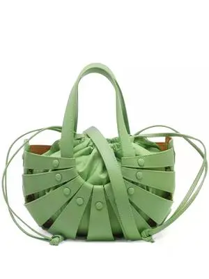 Bottega Veneta The Shell Tote Bag - Green