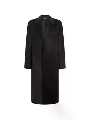 Dolce & Gabbana Single-breasted Wool Coat