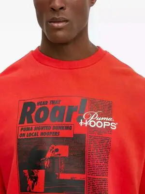 PUMA Hoops Graphic-print Sweater