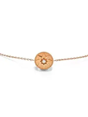 Dior Rose Des Vents 18k Rose Gold With Diamond And Opal Bracelet - Pink