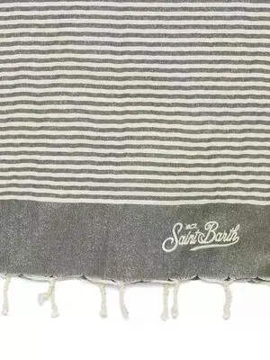 MC2 SAINT BARTH Striped Fringed Towel