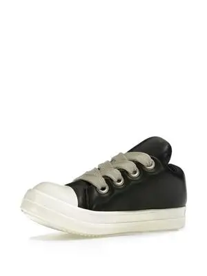 Rick Owens Jumbo Lace Padded Sneakers - Black