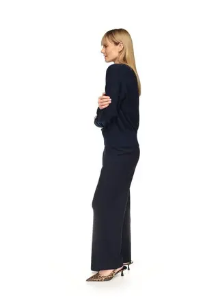 BRODIE CASHMERE Stargazer Hotfix Crewneck Sweater