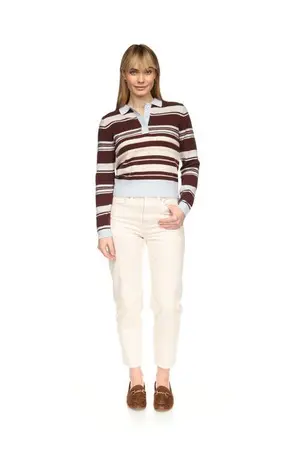 BRODIE CASHMERE Slim Fit Polo