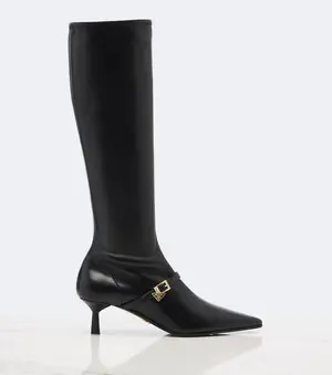 Prada Knee-high Leather Boots