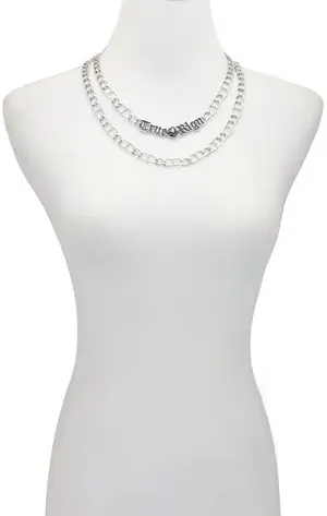 True Religion Layered Necklace