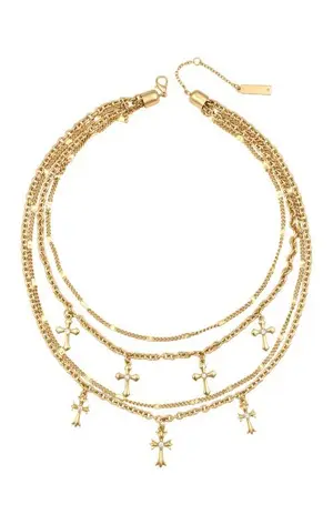True Religion Layered Necklace