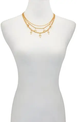 True Religion Layered Necklace