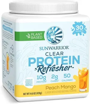 SUNWARRIOR Clear Protein Refresh Powder - Peach Mango
