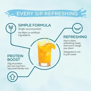 SUNWARRIOR Clear Protein Refresh Powder - Peach Mango
