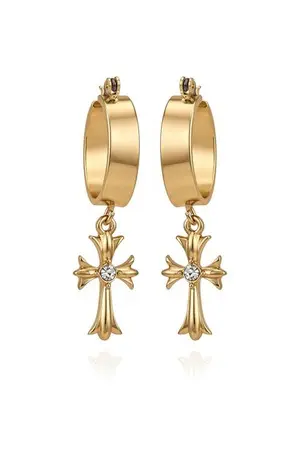True Religion Hoop Earrings