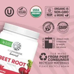 SUNWARRIOR Harvest Beetroot Powder