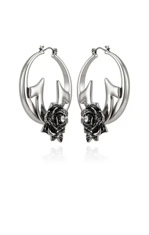 True Religion Hoop Earrings
