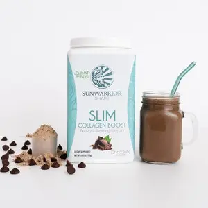 SUNWARRIOR Shape Line Collagen Slim Powder - Chocolate