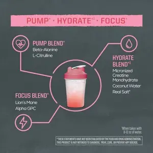 SUNWARRIOR Active Pre-workout Powder, Non Stim - Watermelon