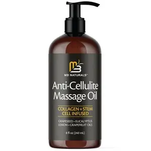 M3 Anti-cellulite Massage Oil, Grapefruit & Lemon - None