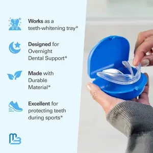 M3 Custom Fit Mouth Guards With Storage Case - No Colour