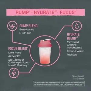 SUNWARRIOR Active Pre-workout Powder Tub - Watermelon