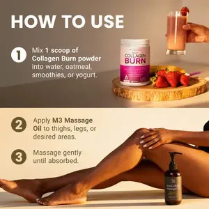 M3 Anti-cellulite Oil & Collagen Burn Bundle