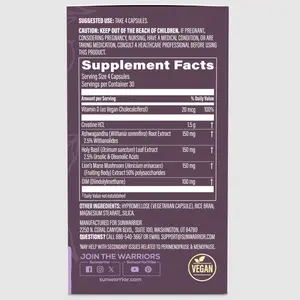 SUNWARRIOR Active Creatine Capsules For Her 40