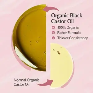 M3 Organic Black Castor Oil