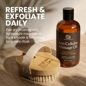 M3 Anti-cellulite Oil & Brush Bundle