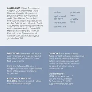 M3 Magnesium Lotion, Sore Muscle - None