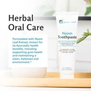 M3 Fluoride-free Neem Herbal Toothpaste, Mint