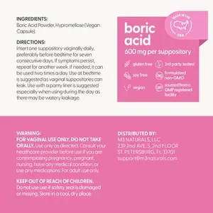 M3 Boric Acid Capsules