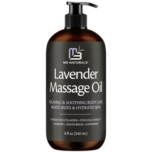 M3 Relaxing Massage Oil, Lavender - None