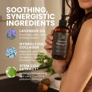 M3 Relaxing Massage Oil, Lavender