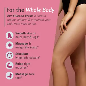 M3 Anti-cellulite Silicone Body Brush