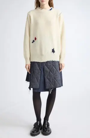 KURO Remake Denim Mark Xxi Skirt