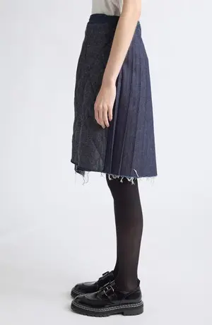 KURO Remake Denim Mark Xxi Skirt