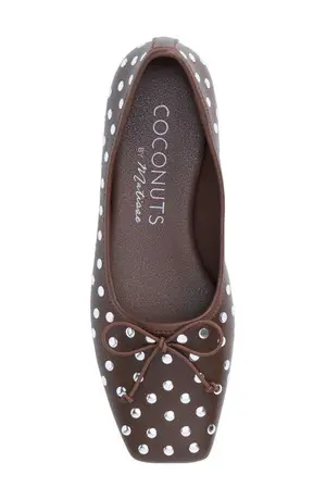 Matisse Easton Faux Leather Flat - Espresso