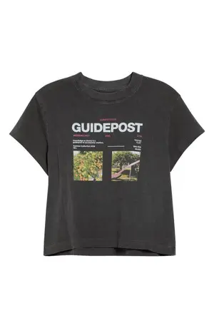 KURO Guidepost Cotton Graphic T-shirt