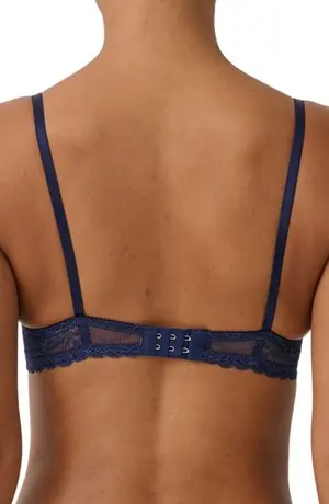 KAT THE LABEL Maverick Lace Underwire Bra - Midnight