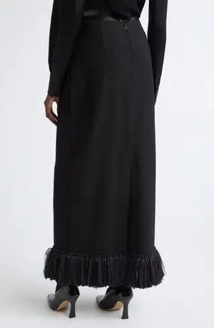 HEIRLOME Matilde Fringe Maxi Skirt