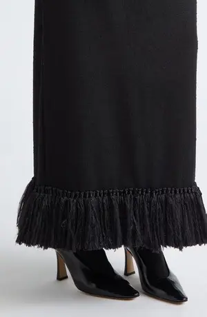HEIRLOME Matilde Fringe Maxi Skirt