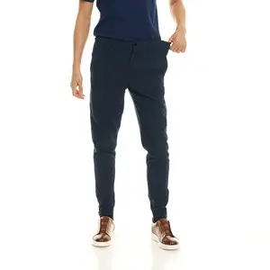 MARC JOSEPH NEW YORK Jogger Strech Elastic Waistband Pants - Navy